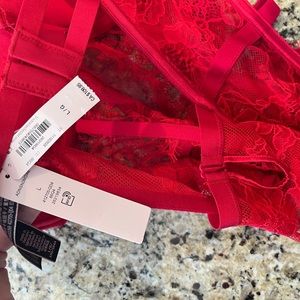 Victoria's Secret | Intimates & Sleepwear | Nwt Red Victorias Secret ...